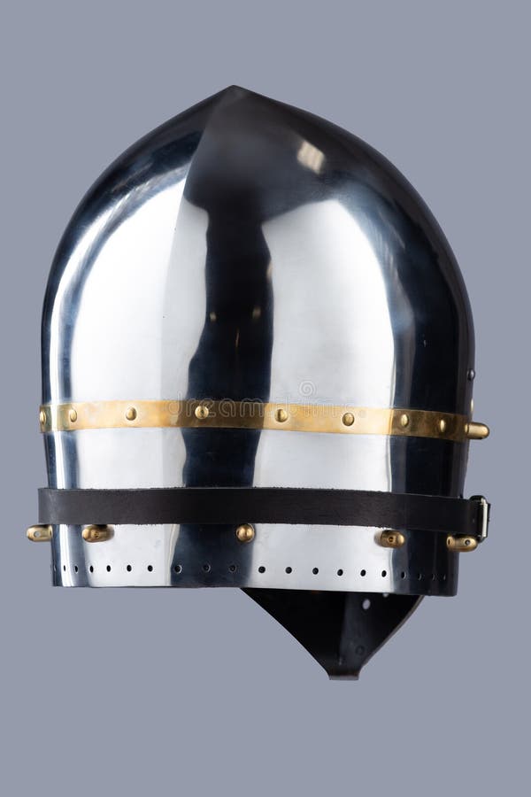 Steel Fencing Helmet with Lifting Visor Stock Photo - Image of design ...