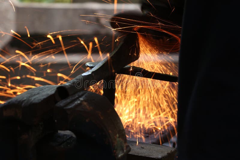 Steel fillet stock image. Image of darkness, heat, fillet - 102076147