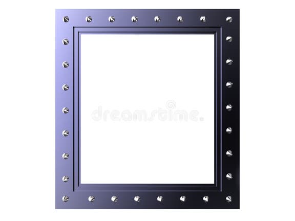 Steel frame stock illustration. Illustration of empty - 15306431