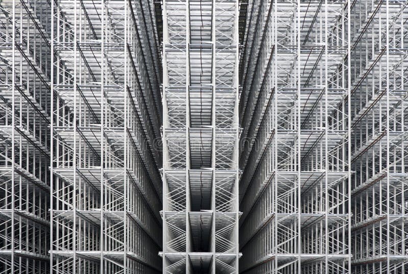 Steel frame architecture stock image. Image of building - 21826805