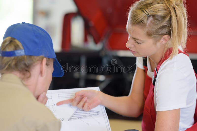 Steel Frame Designer and Worker Talking Stock Photo - Image of rusty ...