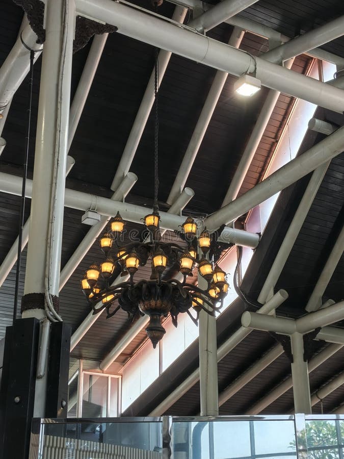 Steel Frame Roof Structure Design Stock Photo - Image of design ...