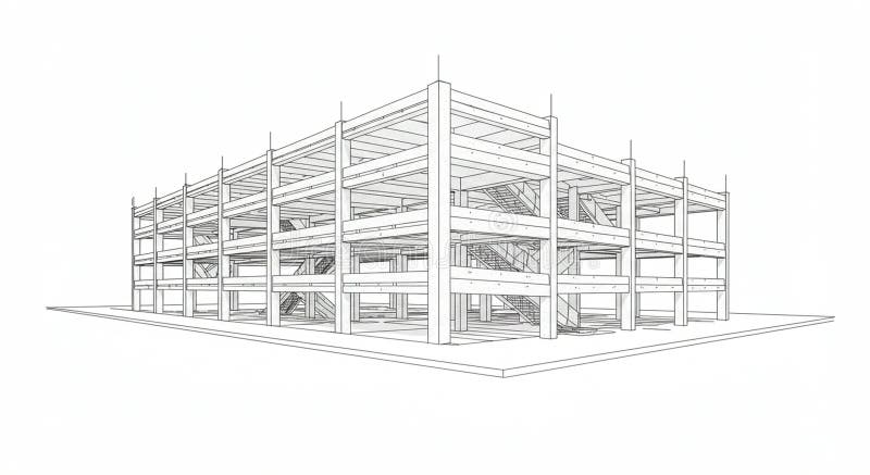Building Steel Structure Design Drawing