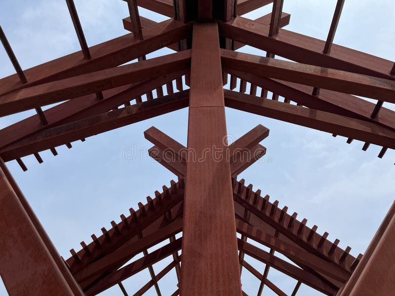 Steel structure frame stock image. Image of frame, aesthetic - 248102875