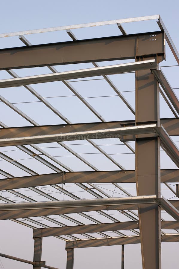 Steel framing stock image. Image of hanger, foundation - 1055039