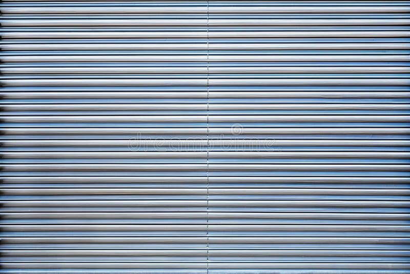 Steel Garage Roller Shutter Door Texture Stock Illustration ...