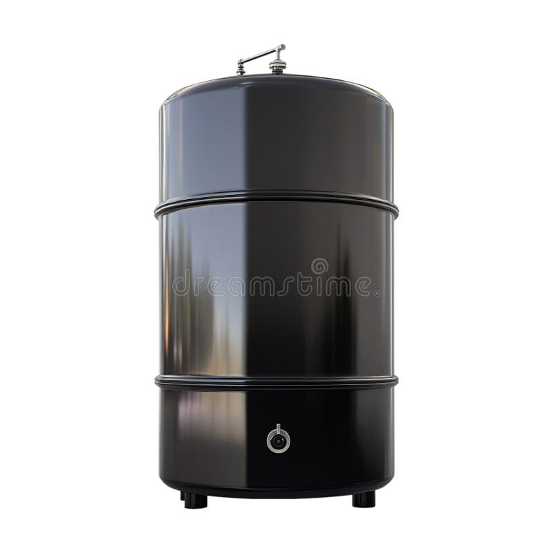 Steel Gas Tank on Transparent Background - Ai Generated Stock ...