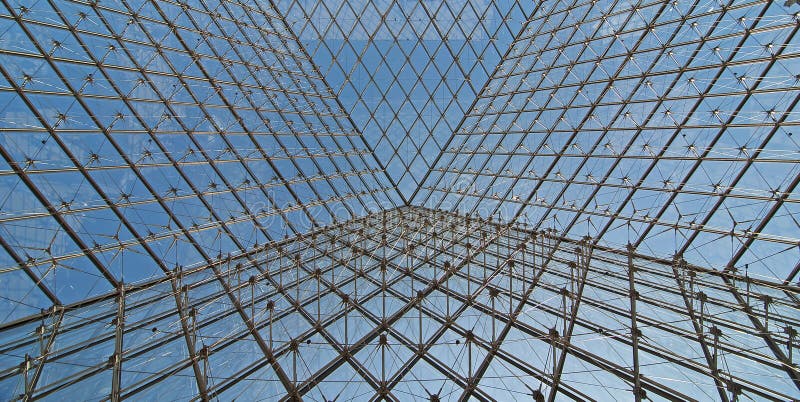 Steel and glass stock photo. Image of interior, glass - 15177522