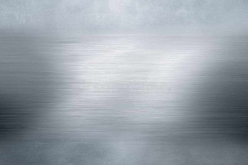 Steel Gray Brushed Metal Texture with Linear Grain, Background for Copy ...