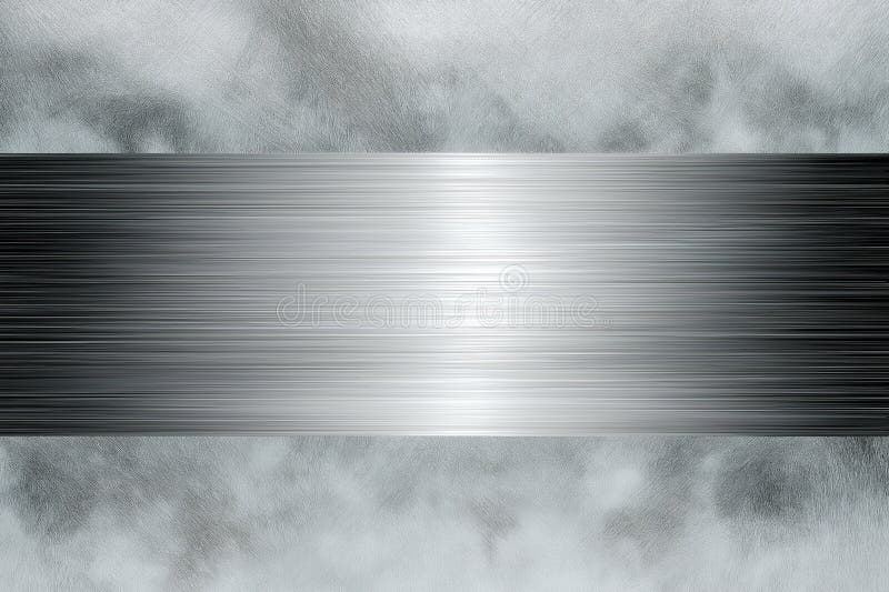 Steel Gray Brushed Metal Texture Linear Grain Background Copy Space ...