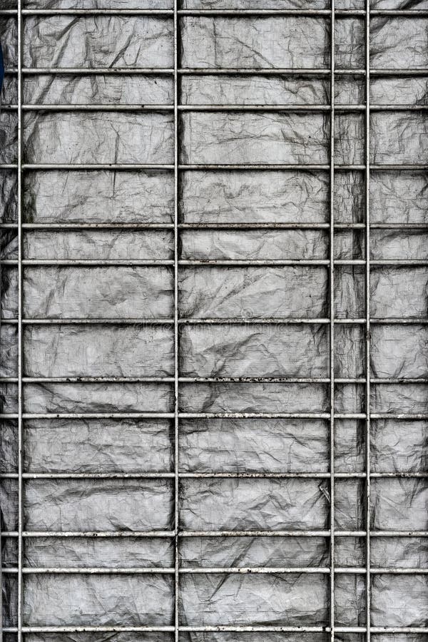 Steel Grid Canvas Backdrop stock photo. Image of line - 78848080