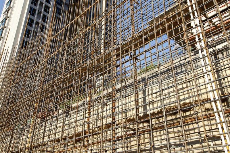Steel grid stock image. Image of frame, construct, steel - 171509435