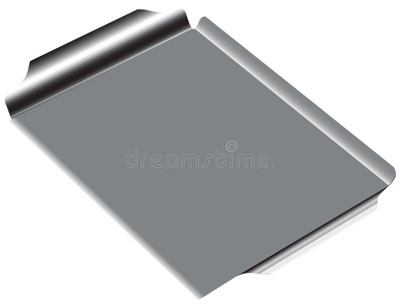 Steel Grill Pan stock vector. Illustration of black, cooking - 40637459