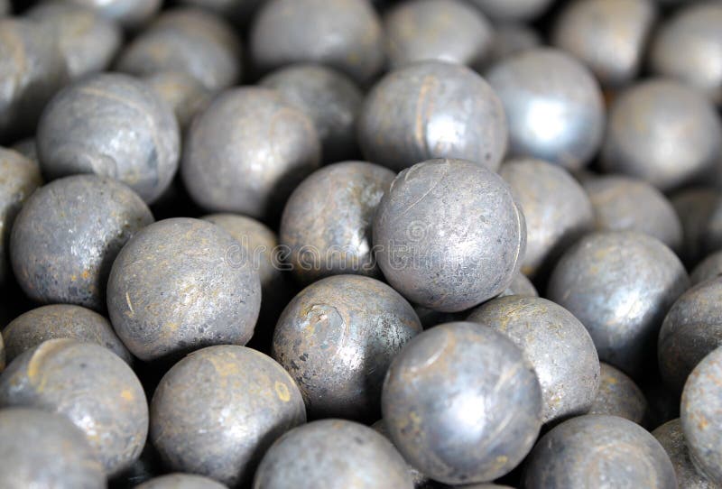 Steel grinding balls stock photo. Image of balls, material - 73760950