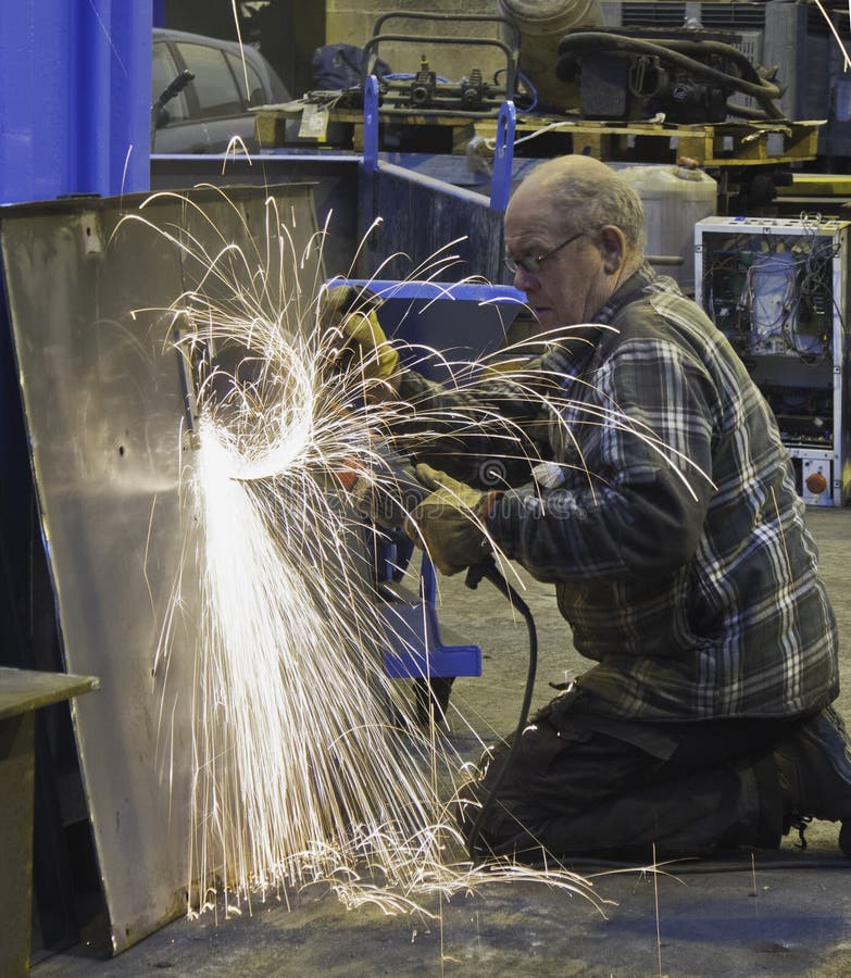 Steel grinding stock image. Image of glass, welder, leyland - 36494667