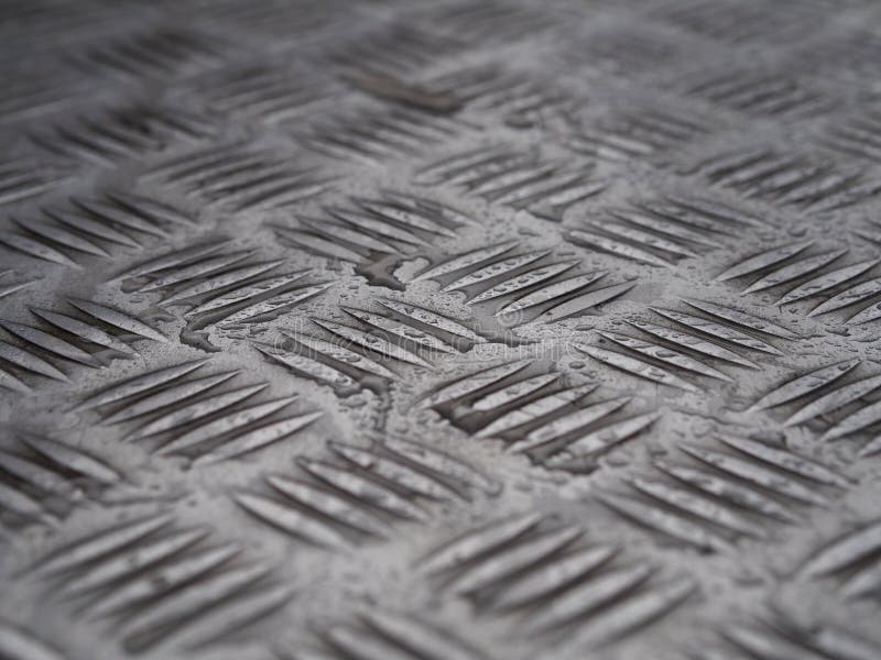 Steel Ground Under the Rain Stock Image - Image of typical, slippery ...