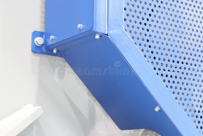 Steel Guard for Safety Protection Stock Image - Image of protective ...
