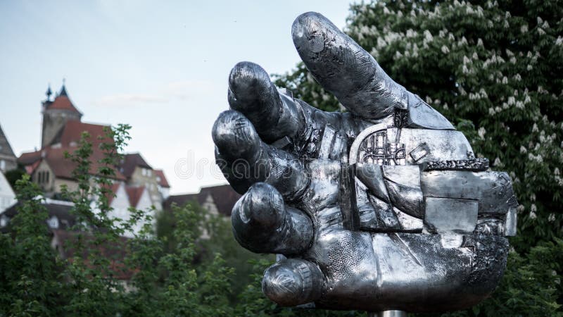 Steel Hand stock image. Image of empire, europe, ancient - 58591187