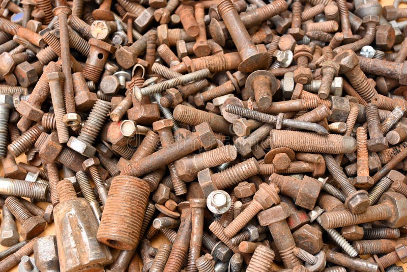 Bolt Plain Stainless Threaded Rod Tool Mechanical Stock Image - Image ...