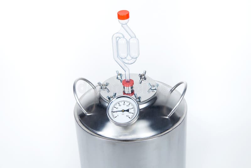 Steel hooch and glass pipe stock photo. Image of samogon - 109077694