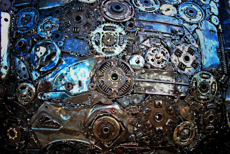 Steel junk stock image. Image of grunge, environment - 44950115