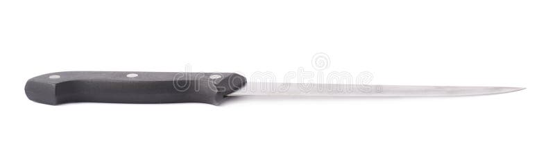 Steel Kitchen Knife Isolated Stock Image - Image of chef, food: 53838339