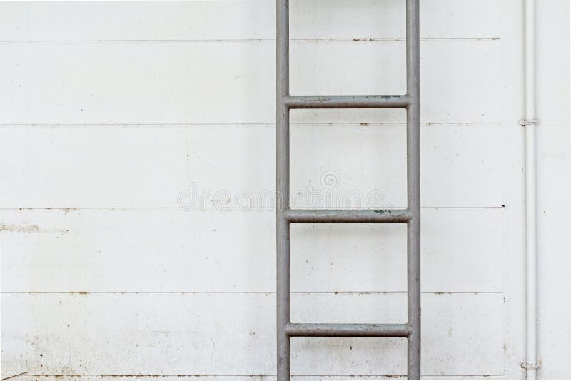 Steel ladder stock image. Image of texture, concept, building - 53529043