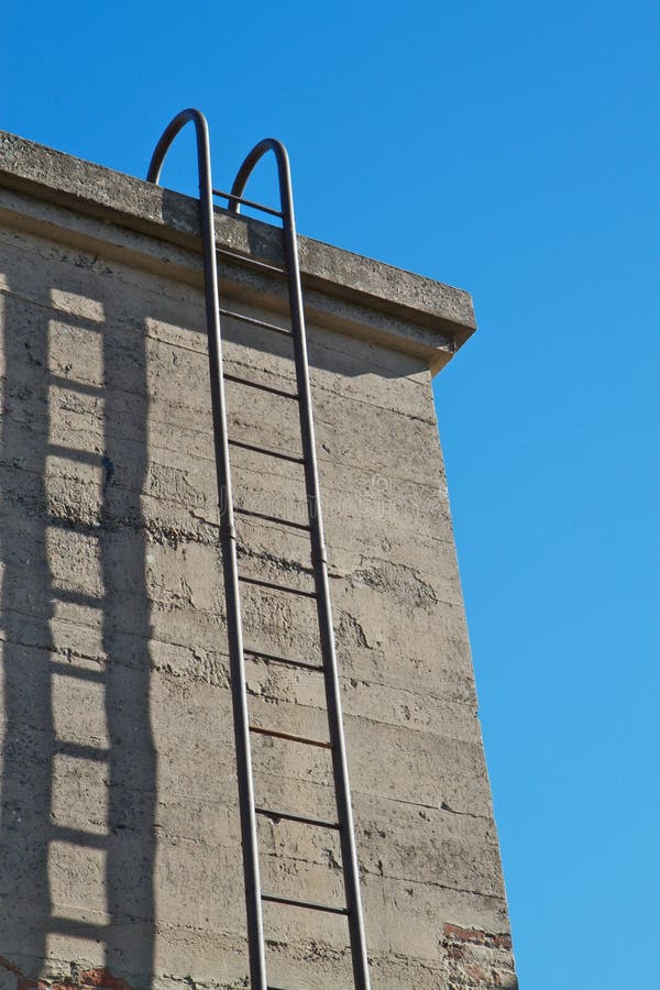 Steel Ladder on a Navy Battleship Stock Photo - Image of interior ...