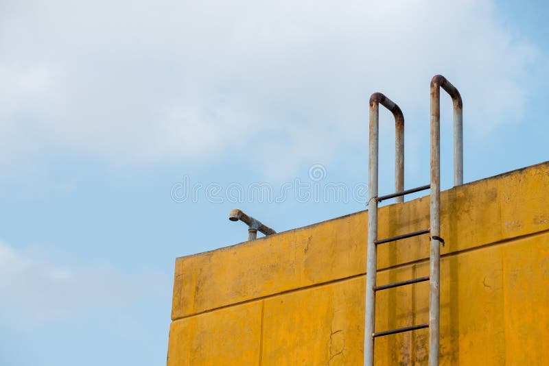 Steel Ladder on a Navy Battleship Stock Photo - Image of interior ...