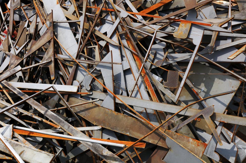 Steel leftover material stock photo. Image of materials - 369393678