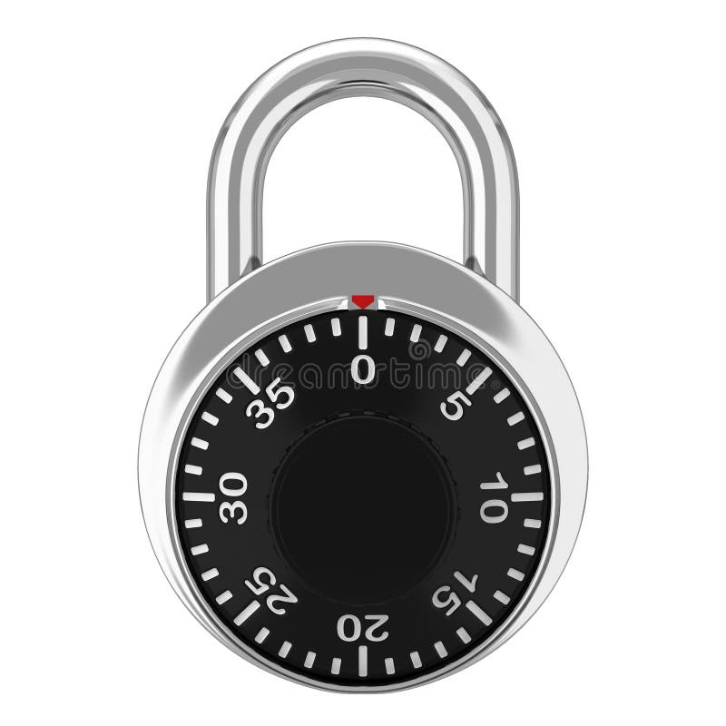 Steel lock stock illustration. Illustration of security - 49963072