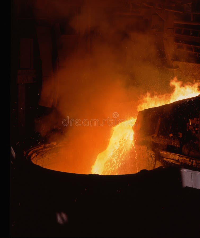 Steel making stock photo. Image of industrial, manufacturing - 2274640