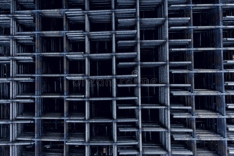 Steel Mesh for Construction Steel Rebars for Reinforced Concrete. Steel ...