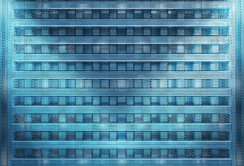 Steel Mesh Metal Plate Background or Texture Stock Illustration ...