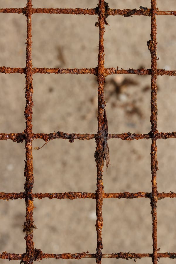 Steel mesh stock image. Image of corrosion, background - 61409437