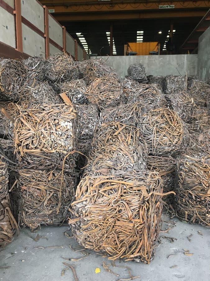 Steel metal scrap stock image. Image of work, return - 72330495