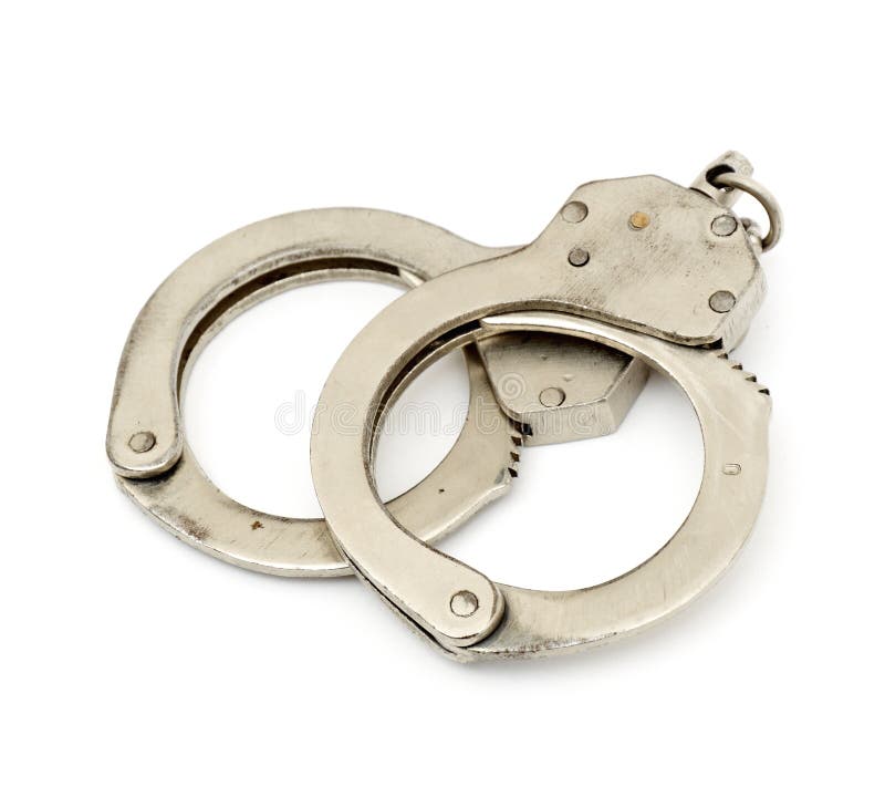 Handcuffs stock photo. Image of hand, arrested, enforcement - 1420630