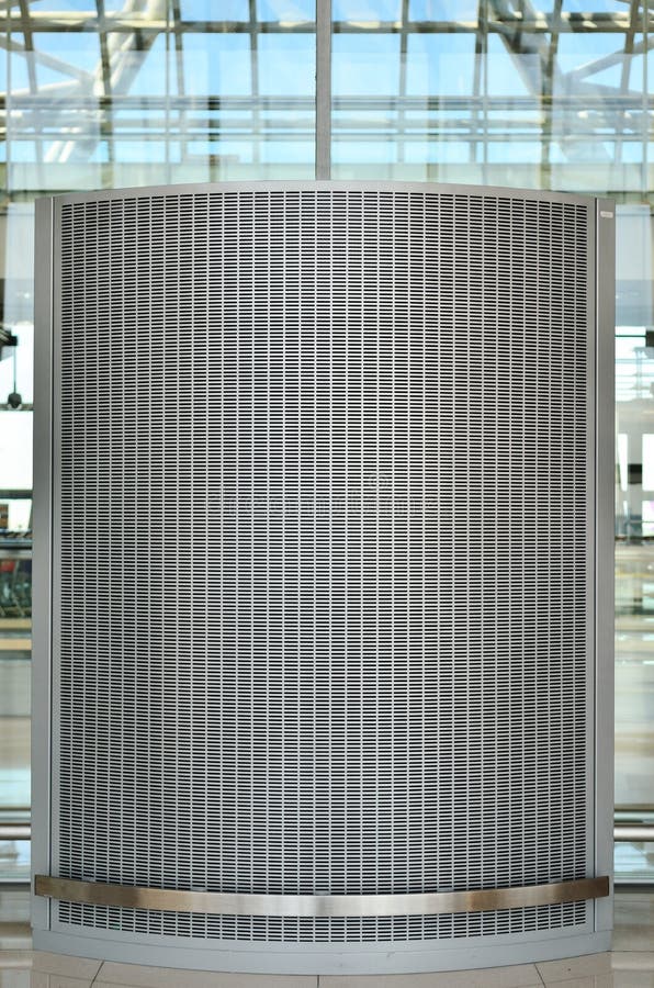 Steel Mobile Air Conditioner Stock Image - Image of aluminum, frame ...