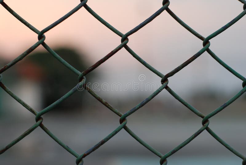 Steel net close up stock image. Image of fence, border - 96933145