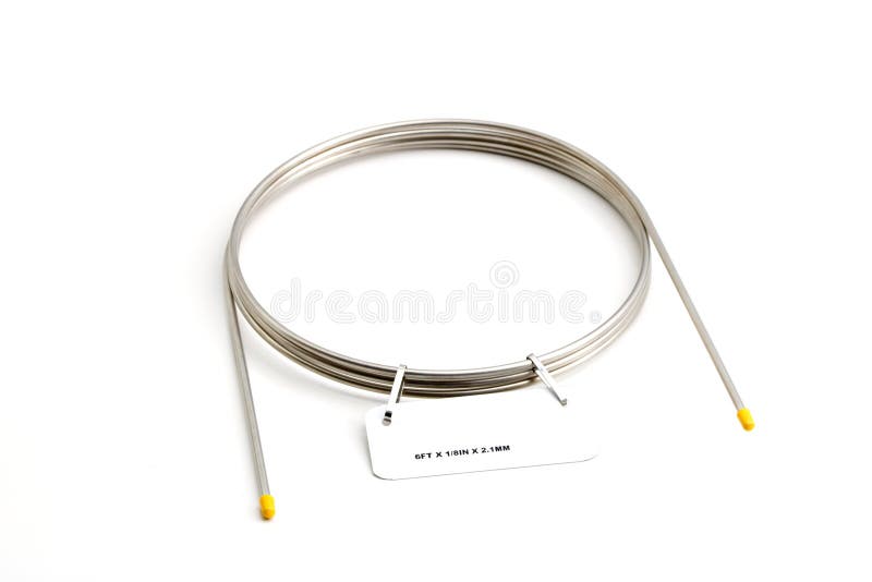 Steel Pack Column Equipment for Gas Chromatography Stock Image - Image ...