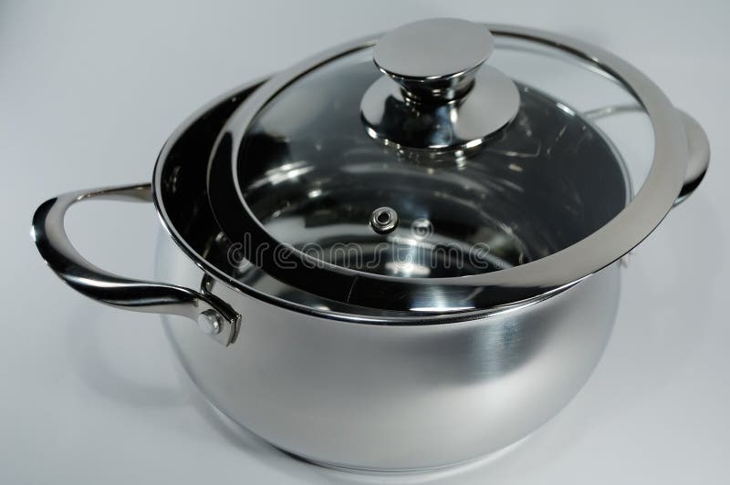 Steel pan stock image. Image of food, functional, dinner - 11680023