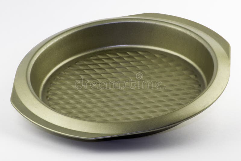 Steel Pan on White Background Stock Photo - Image of closeup, lunch ...