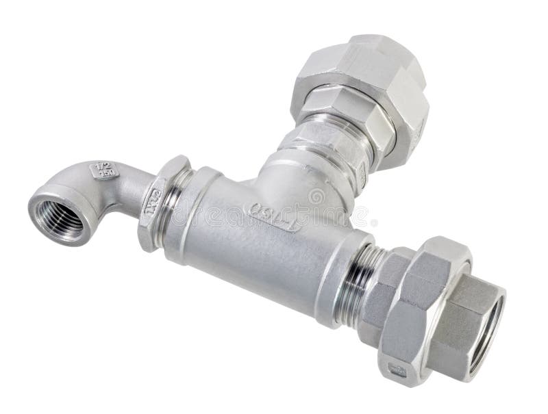 Steel Gas Pipe for the Arrangement of Boilers Stock Photo - Image of ...