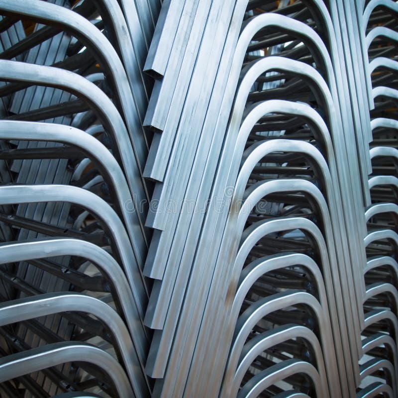 Steel pipe manufacture stock photo. Image of workshop - 16672198