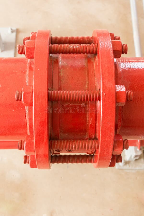Flange joints stock photo. Image of studio, open, pipe - 179693844