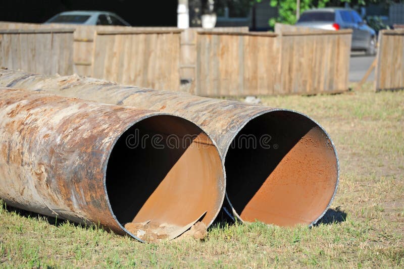 Steel pipe stock image. Image of industrial, polyurethane - 42241733