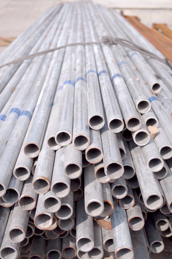 Steel pipes stock image. Image of industrial, close, steel - 22247017