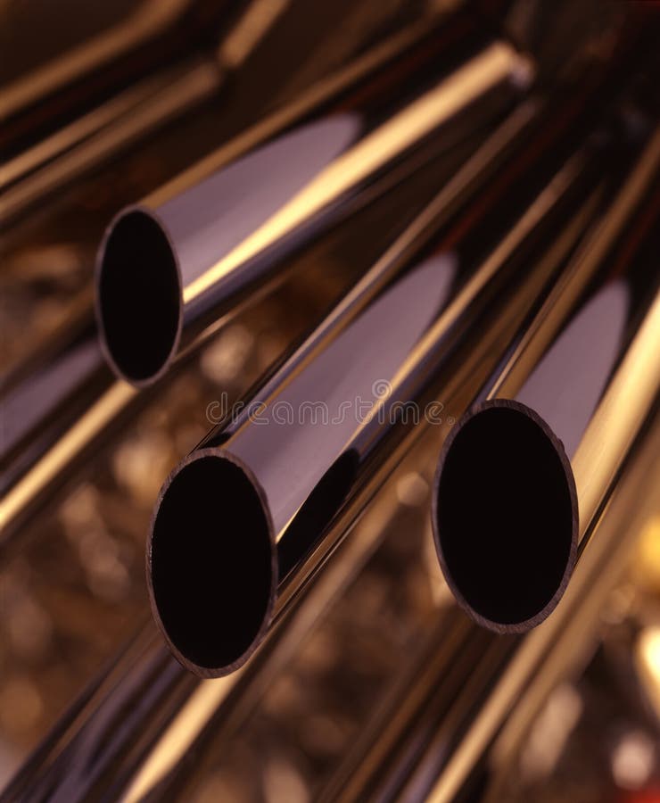 Steel pipes stock photo. Image of iron, background, steel - 7351856
