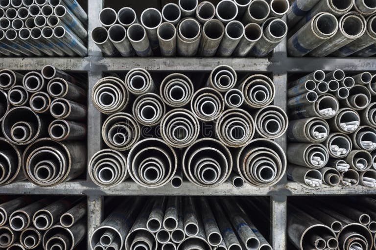 Steel pipes background stock photo. Image of people, background - 65368258