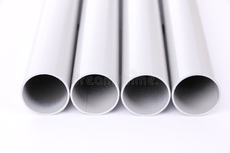 Steel Pipes Cut Front Focus Place Stock Image - Image of steel, pipes ...